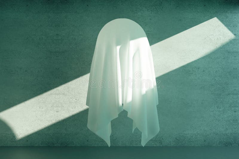 Unknown object under cloth stock illustration. Illustration of circular ...