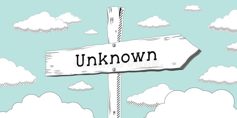 Unknown - Outline Signpost with One Arrow Stock Illustration ...