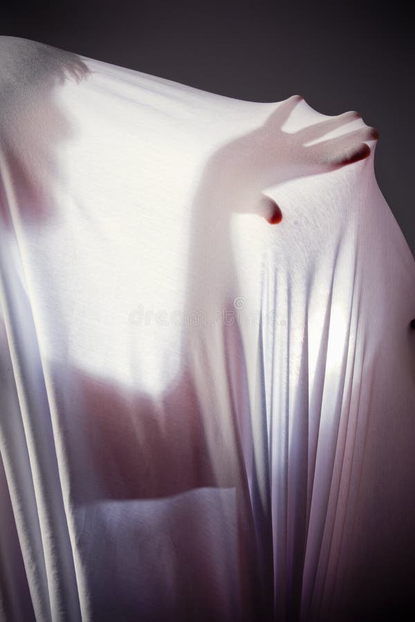 Unknown People with a Slender Figure and Growing Fabric, Shadow Stock ...