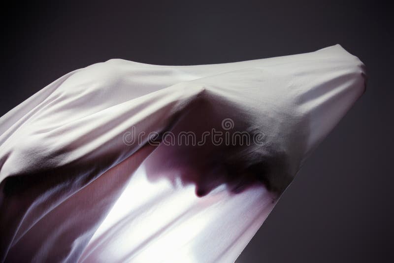 Unknown People with a Slender Figure and Growing Fabric, Shadow Stock ...