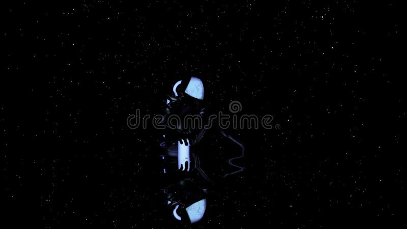 Unknown Robotic Mechanism Moving in Outer Space Surrounded by Flying ...