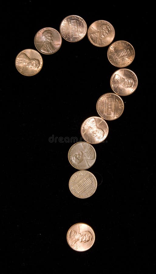 Unknown state of economy stock image. Image of question - 6734187