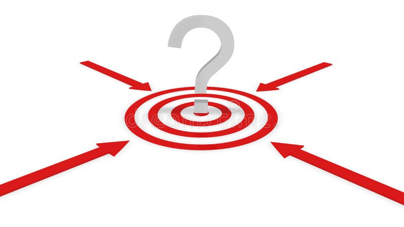 Unknown Target stock illustration. Illustration of ideas - 17309788