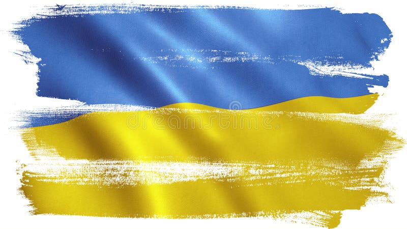 Flag of Kiev, Ukraine stock illustration. Illustration of symbol ...