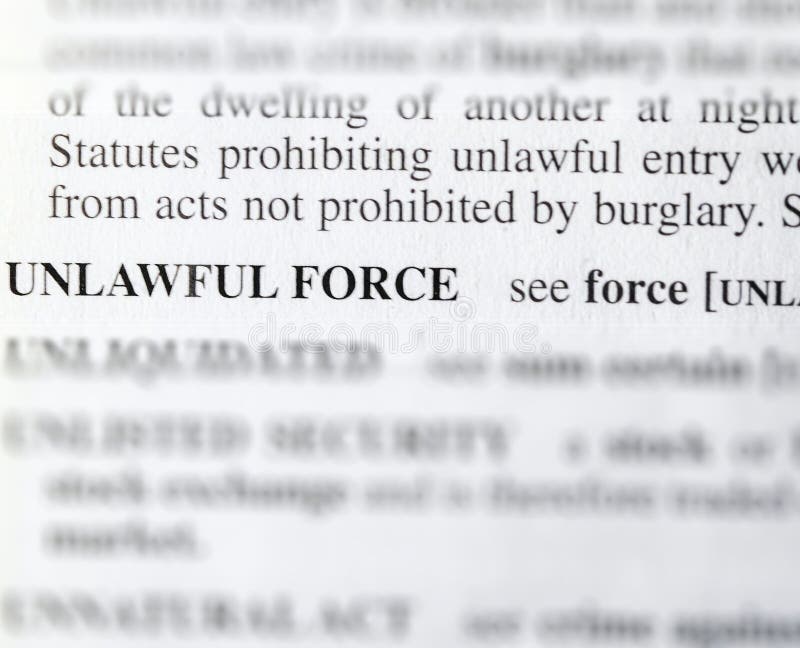 Unlawful force stock image. Image of violent, police - 313787221