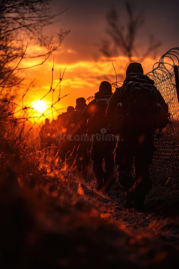 Unlawful Passage: Refugee Attempts Illegal Crossing, Migration ...