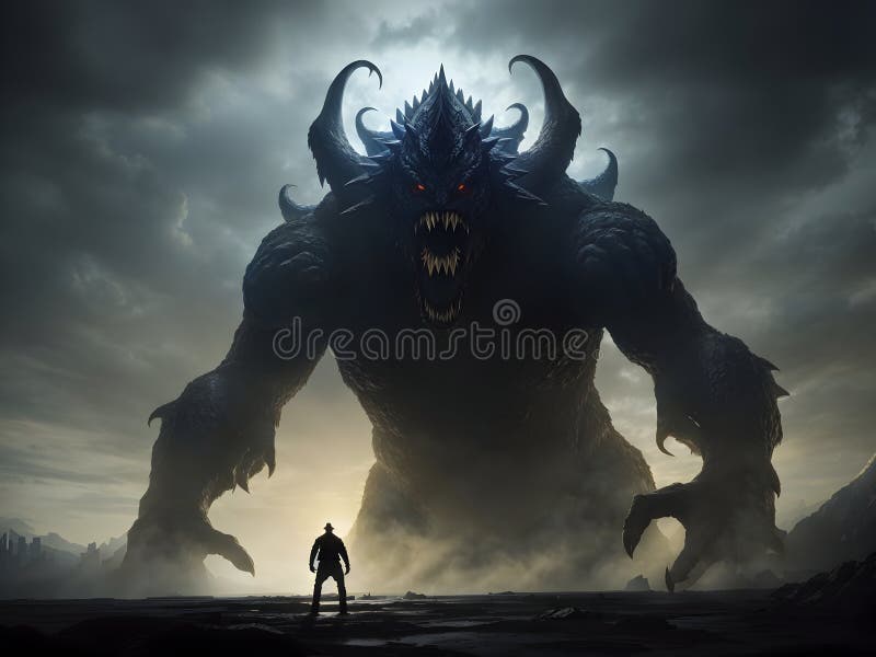 Colossal Abomination: a Monster S Picture that Commands Awe and Fear ...