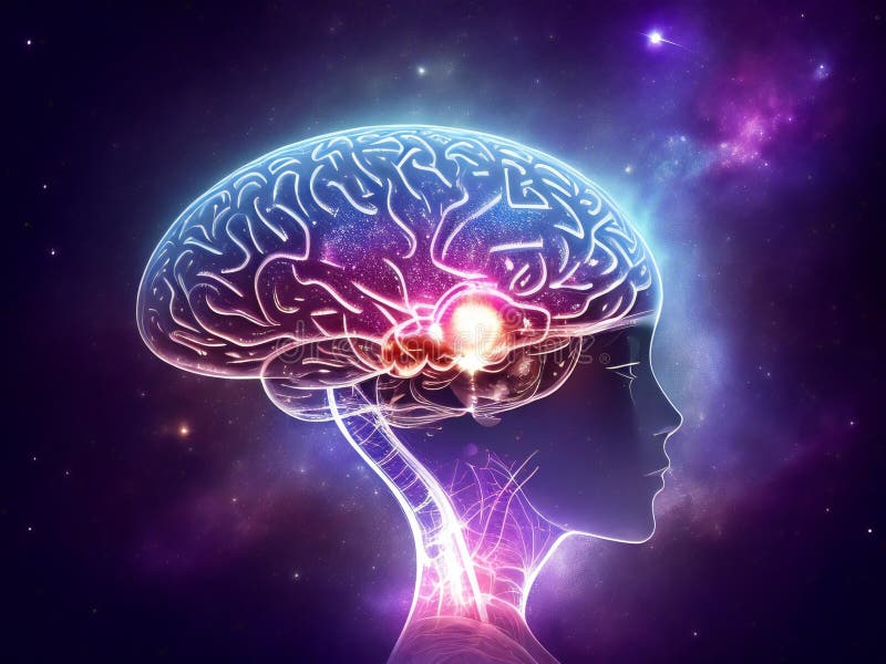 Energy of the Soul in Universe Hidden Power of Mind Stock Illustration ... Energy of the Soul in Universe Hidden Power of Mind Stock Illustration ...