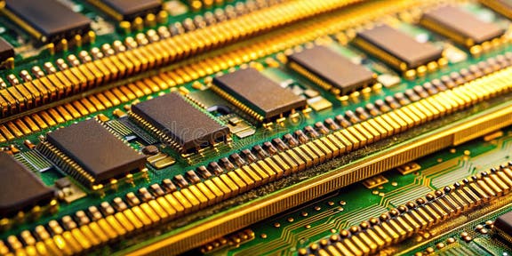 Unleash Peak PC Performance with Premium DDR5 RAM Modules a CloseUp ...