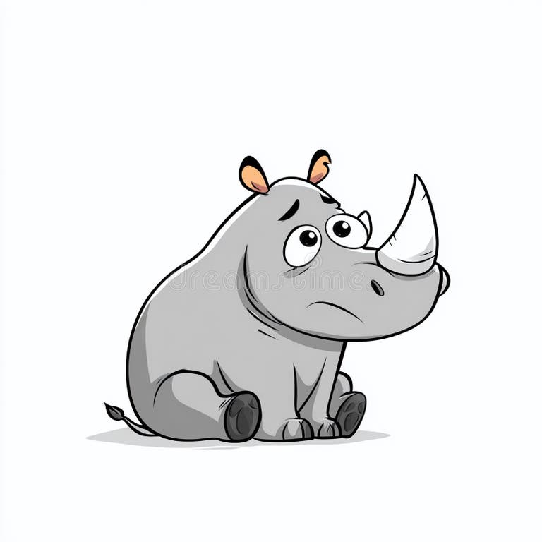 Create Realistic Sad Rhino Visualizations Expert AI Tool for Detailed ...