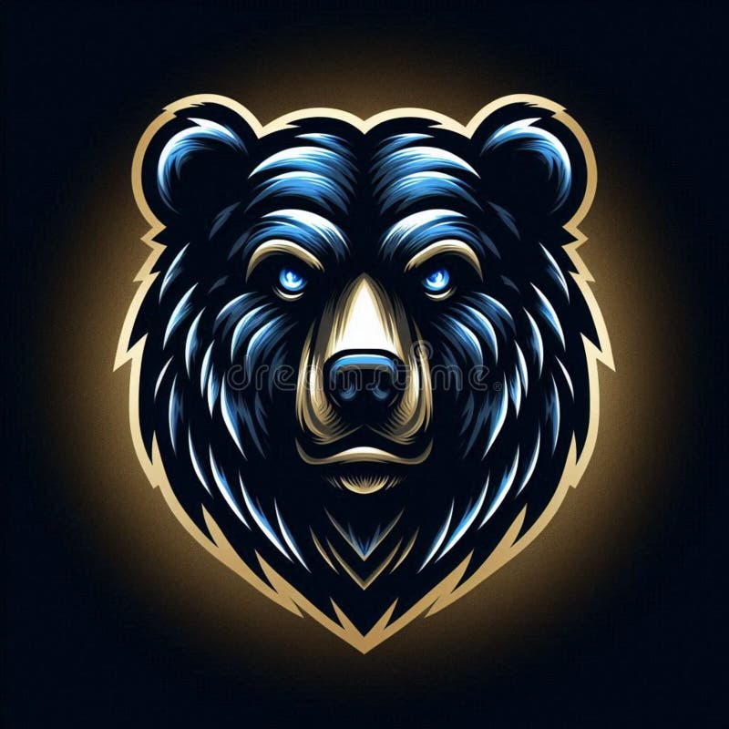 Fierce Bear Logo, Strength and Intensity Unleashed Stock Illustration ...