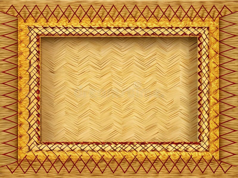 Dynamic Rectangular Doodle Frame a Vibrant Abstract Background with ...