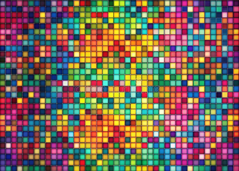 Dynamic Pixelated Abstract Pattern a Vibrant Seamless Background for ...