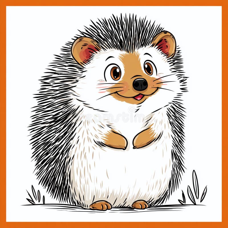 Frustrated Hedgehog Stock Illustrations – 7 Frustrated Hedgehog Stock ...