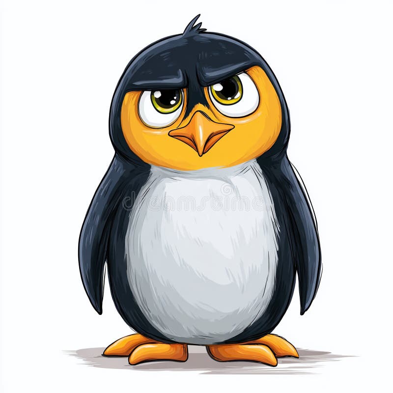 Grumpy Penguins Stock Illustrations – 6 Grumpy Penguins Stock ...