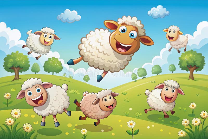 Funny Farm Animals Clipart a Panoramic Collection of Hilarious Sheep ...