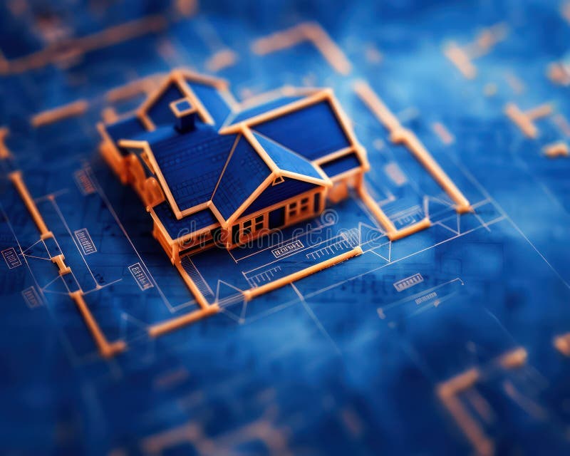 Blueprint Filled with Imagination, Creating Functional and Unique House ...