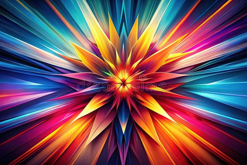 Dynamic Abstract Wallpapers Aggressive Geometric Patterns for Desktop ...