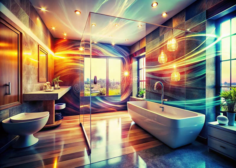 Unleash Your Inner Artist Exploring Surreal Bathroom Backdrops ...