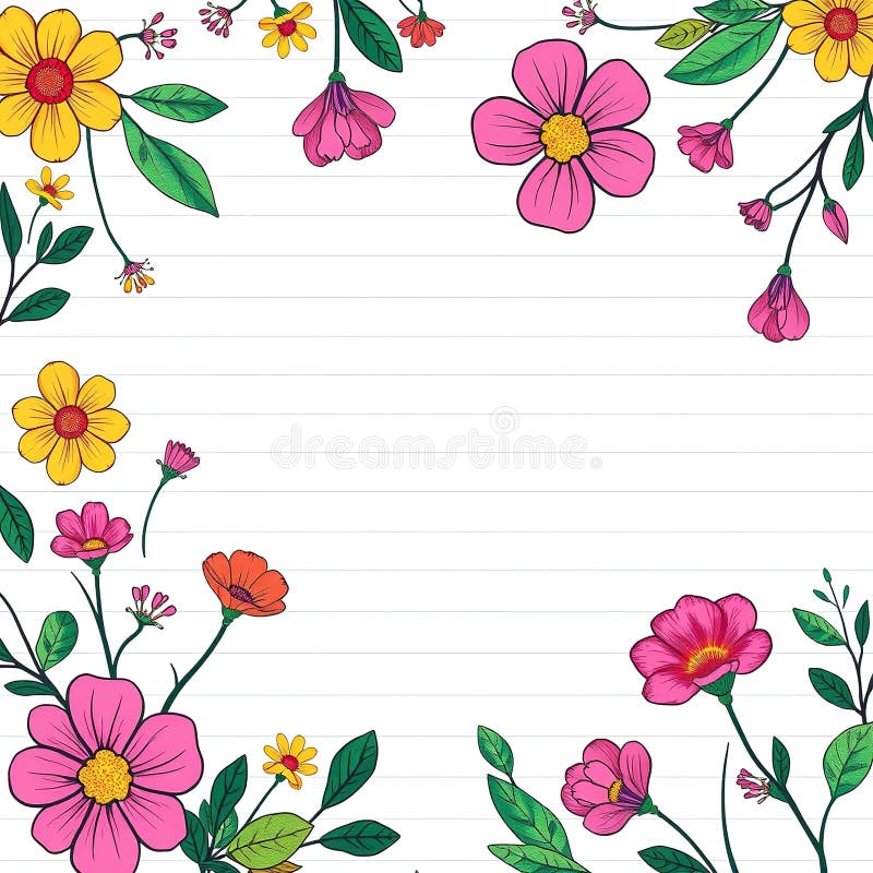 Unleash Your Inner Botanist Beautiful Lined Paper for Journaling ...