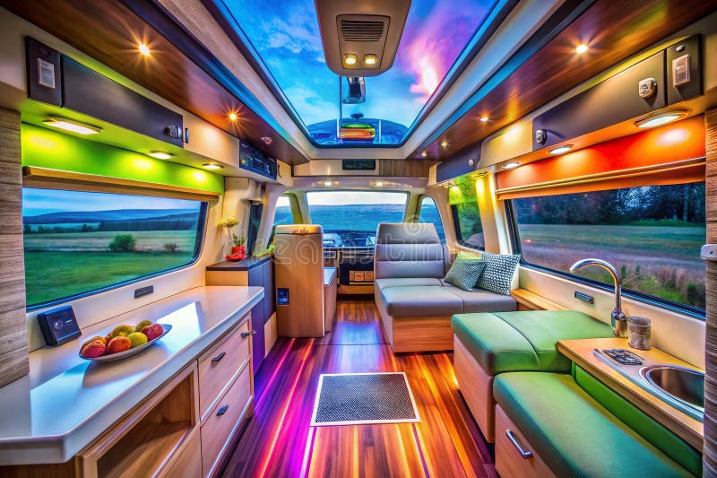 Unleash Your Inner Explorer a Spacious Camper Van Interior Awaits Your ...