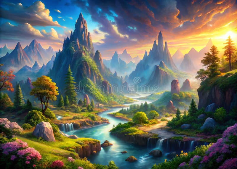 Unleash Your Inner Wizard Stunning Free Fantasy Panoramic Desktop ...