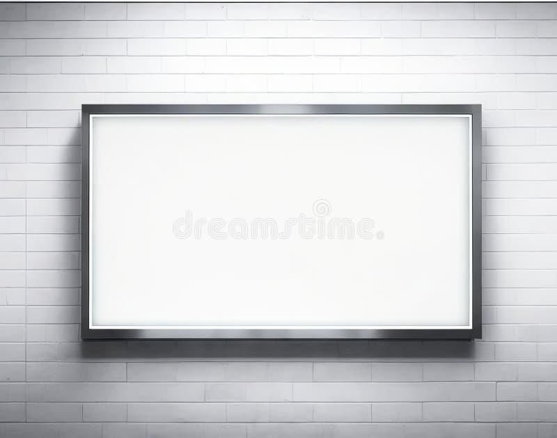 Unleash Your Message with Our Light Box Display Mockup for Subway ...