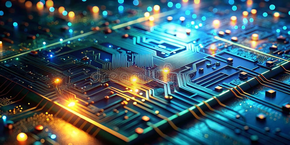 Unleash Your Websites Potential with Stunning Surreal Circuit Board ...