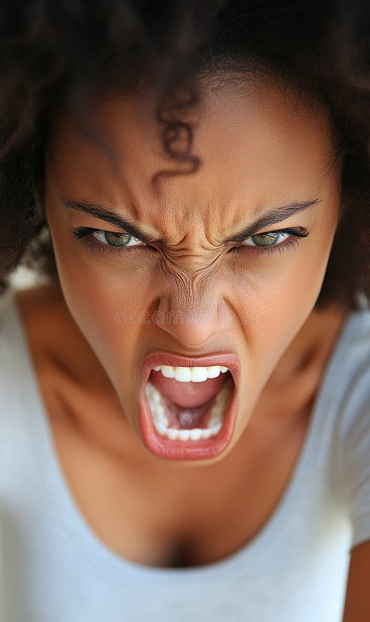 Unleashed Emotion: Deep Expression of Raw Anger, Capturing Intensity and Power of Uncontrolled ...