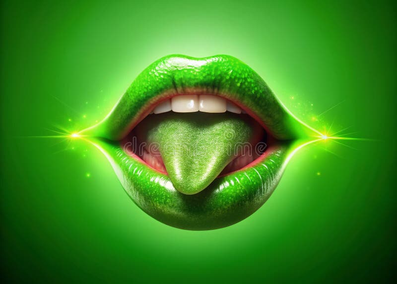 Unleashing Green Power an Abstract Visual of Dynamic Energy Flow ...