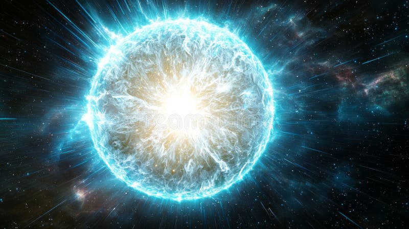 Unlike a Typical Star Explosion, this Burst of Light is Futuristic ...
