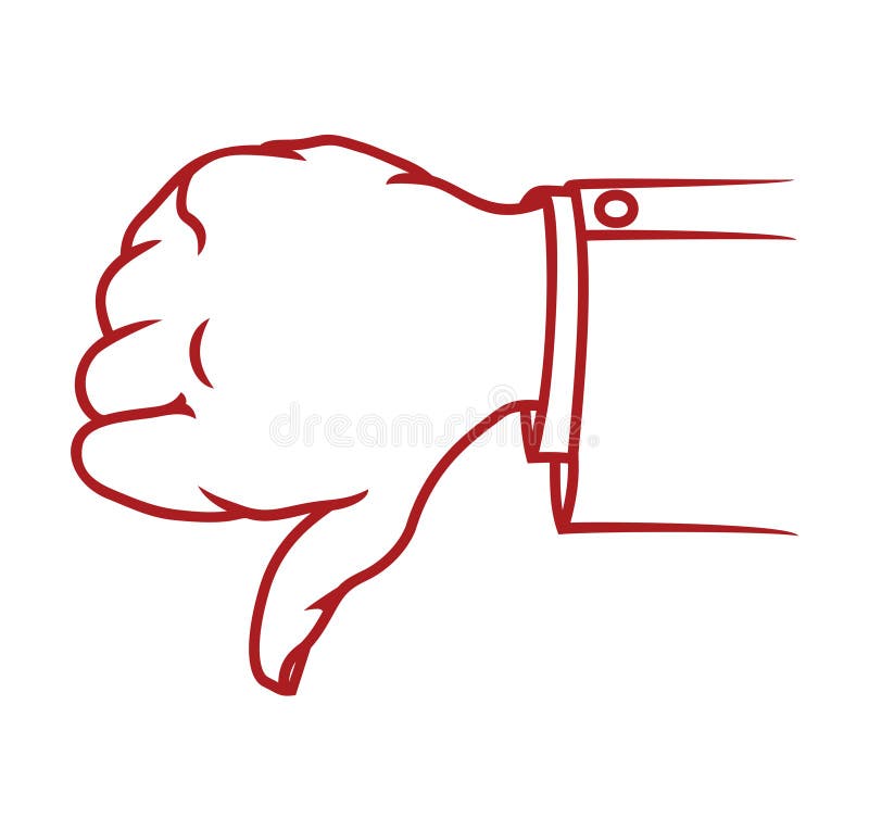 Unlike stock illustration. Illustration of stop, dislike - 56700750