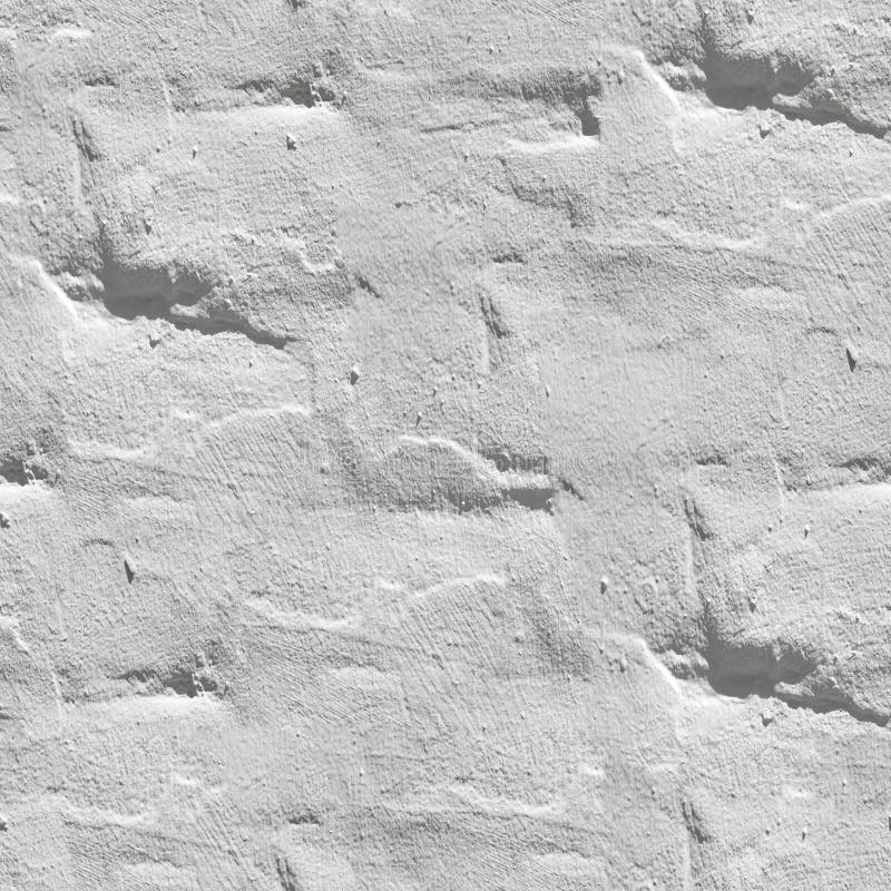 Unlimited Endless Seamless Pattern of the White Brick Wall Stock Image ...