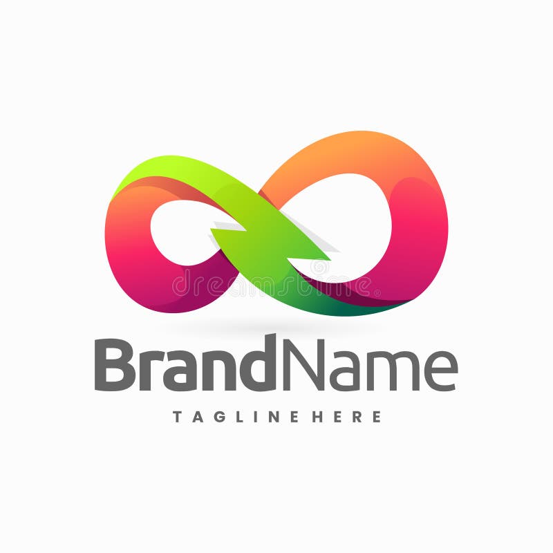 Unlimited Energy Symbol with Infinity with Electrical Sign Combination ...