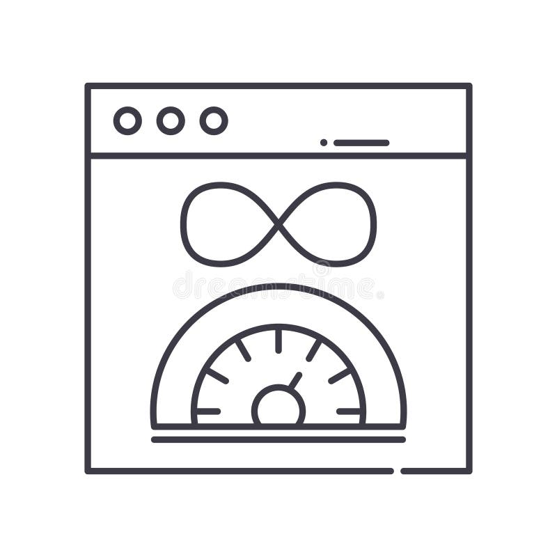 Unlimited Internet Traffic Sign Stock Illustration - Illustration of ...