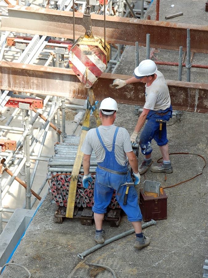 Unloading stock image. Image of structure, industrial, assembly - 957247