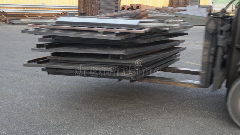 Unloading a Steel Structure Using a Pneumatic Forklift. Stock Video ... Unloading a Steel Structure Using a Pneumatic Forklift. Stock Video ...