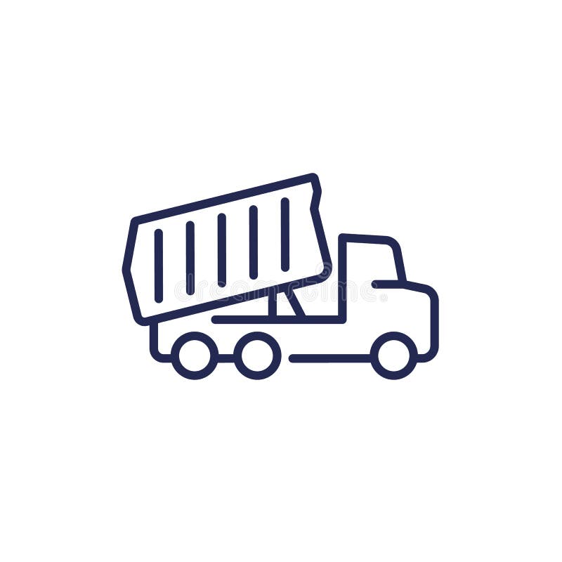 Transport Trailer Tipper Icon Stock Illustrations – 573 Transport ...