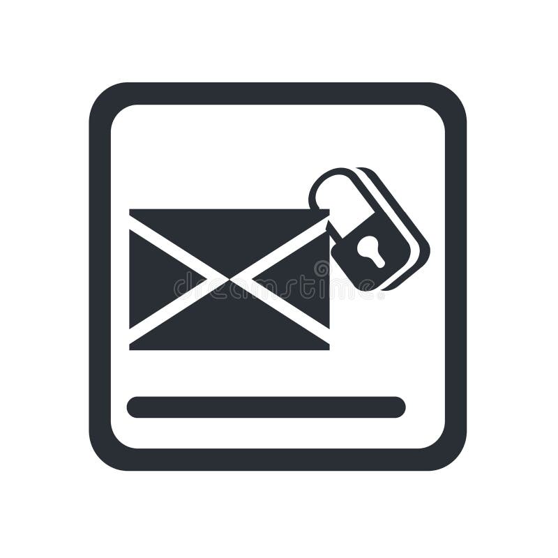 Email Security Transparent Icon. Email Security Symbol Design Fr Stock ...