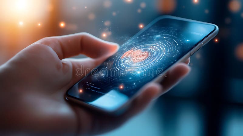Unlock the Future with Secure Fingerprint Tech on Your Phone Stock ...