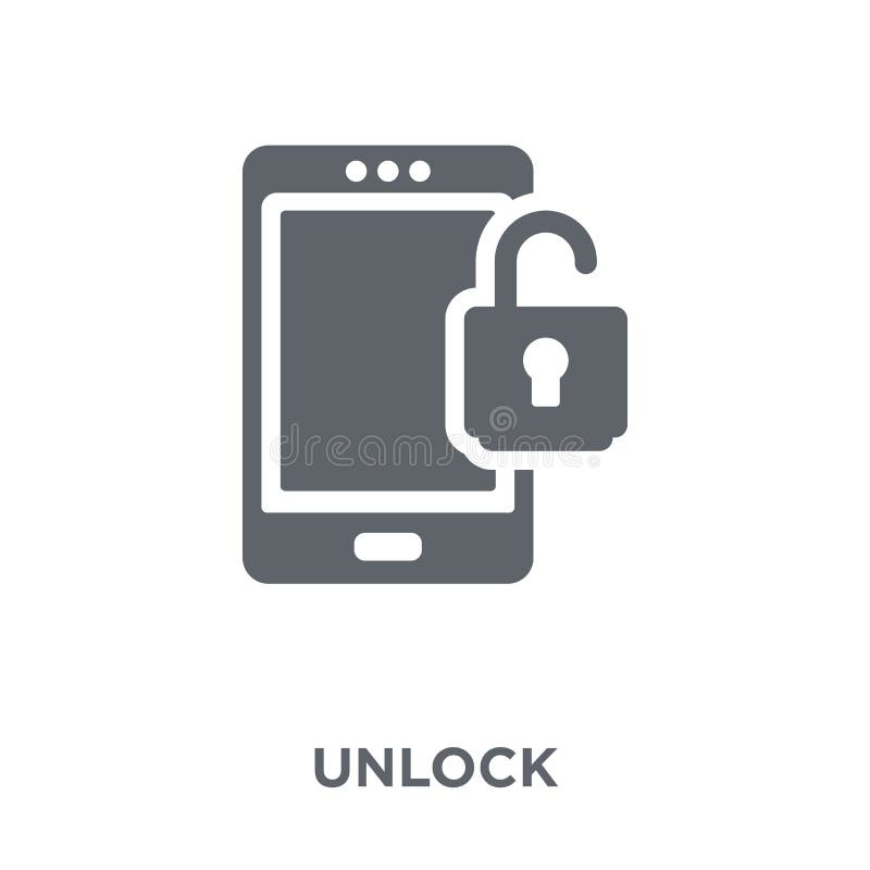 Unlocked Vector Icon on Transparent Background, Unlocked Logo Design ...