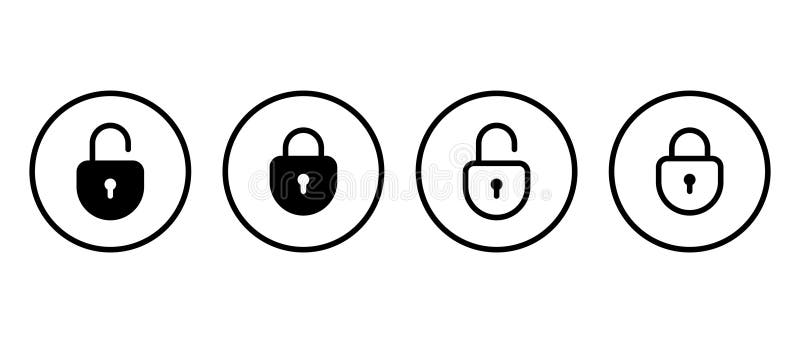 Security Symbol Outline Stock Illustrations – 230,878 Security Symbol ...