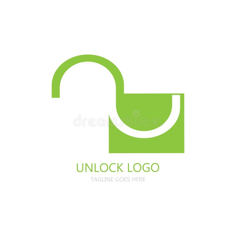 Unlock logo vector stock illustration. Illustration of guarantee ...