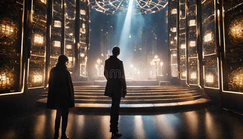 Unlock the Secrets of a Metaverse, Digital Art Illustration, Generative ...