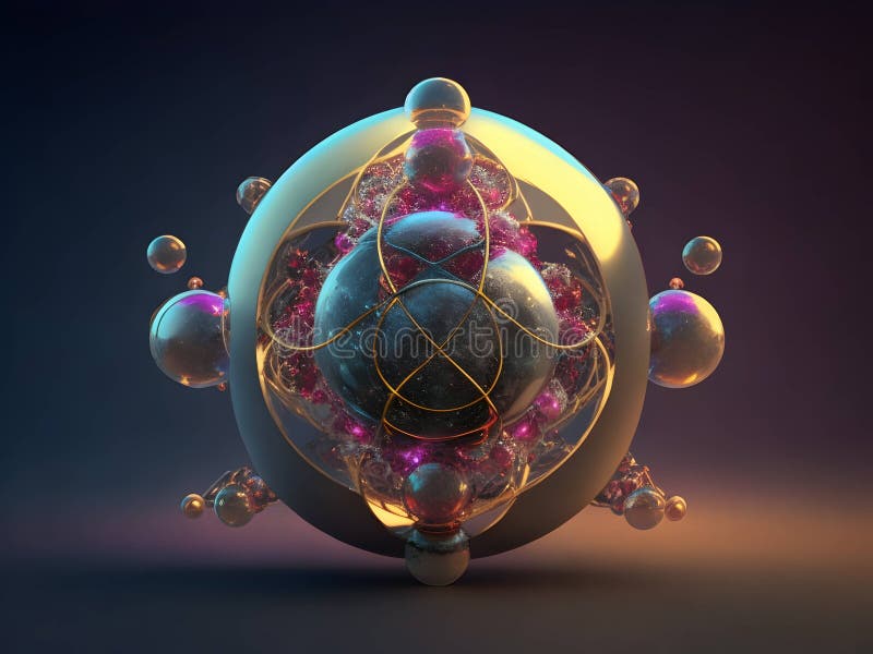 Electron Cloud Model 3d