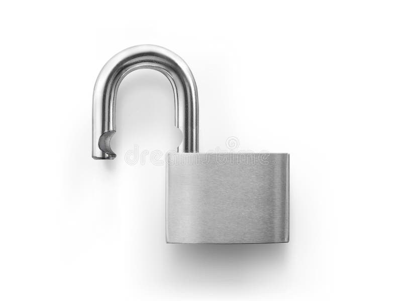 Lock on white background stock photo. Image of isolated - 139056062