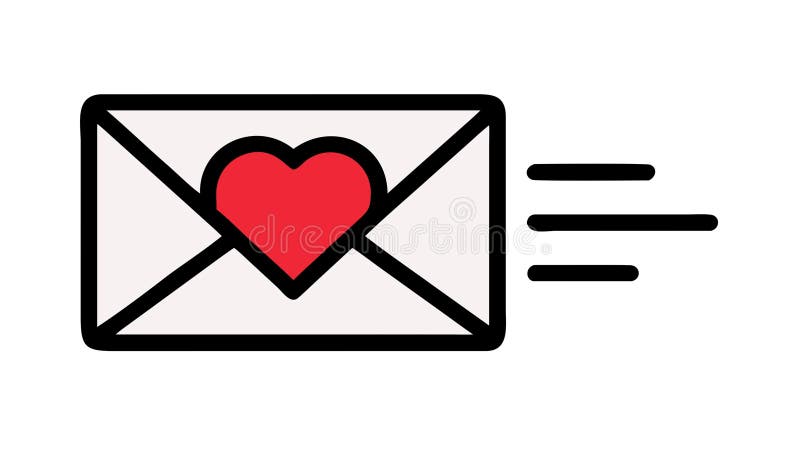 Unlocked Mail Icon, Open Access Message Vector Graphic, Vector Design ...