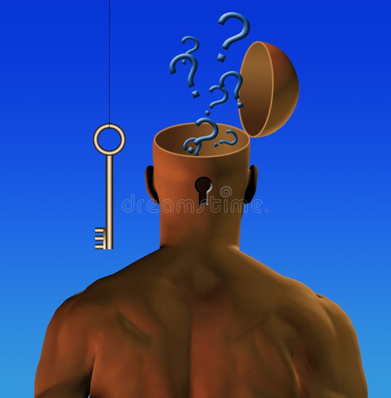 Mind stock illustration. Illustration of contemplation - 19280390