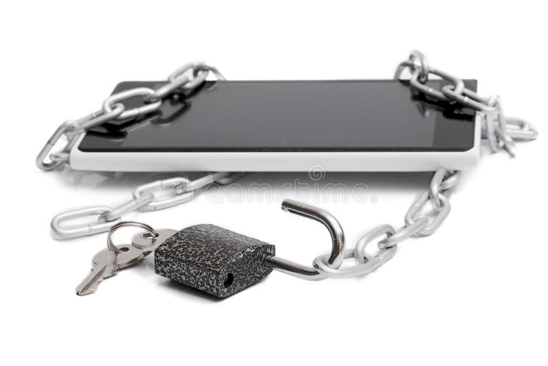 Unlocked chain stock image. Image of lock, unlocked, released - 6230495