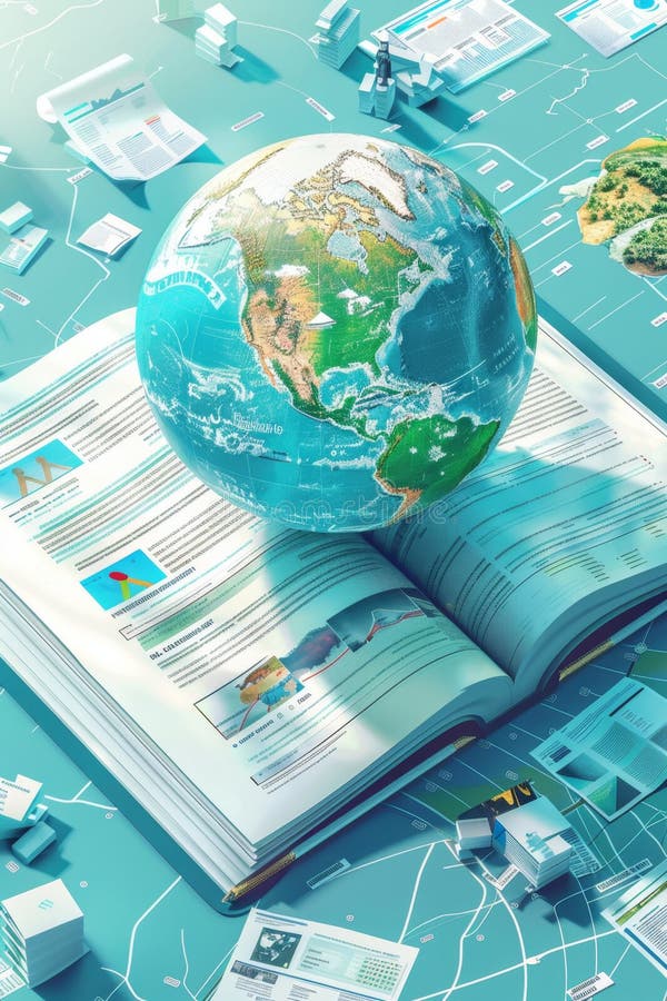 Unlocking Collaboration Potential through Advanced Document Management Tools Worldwide. Stock ...